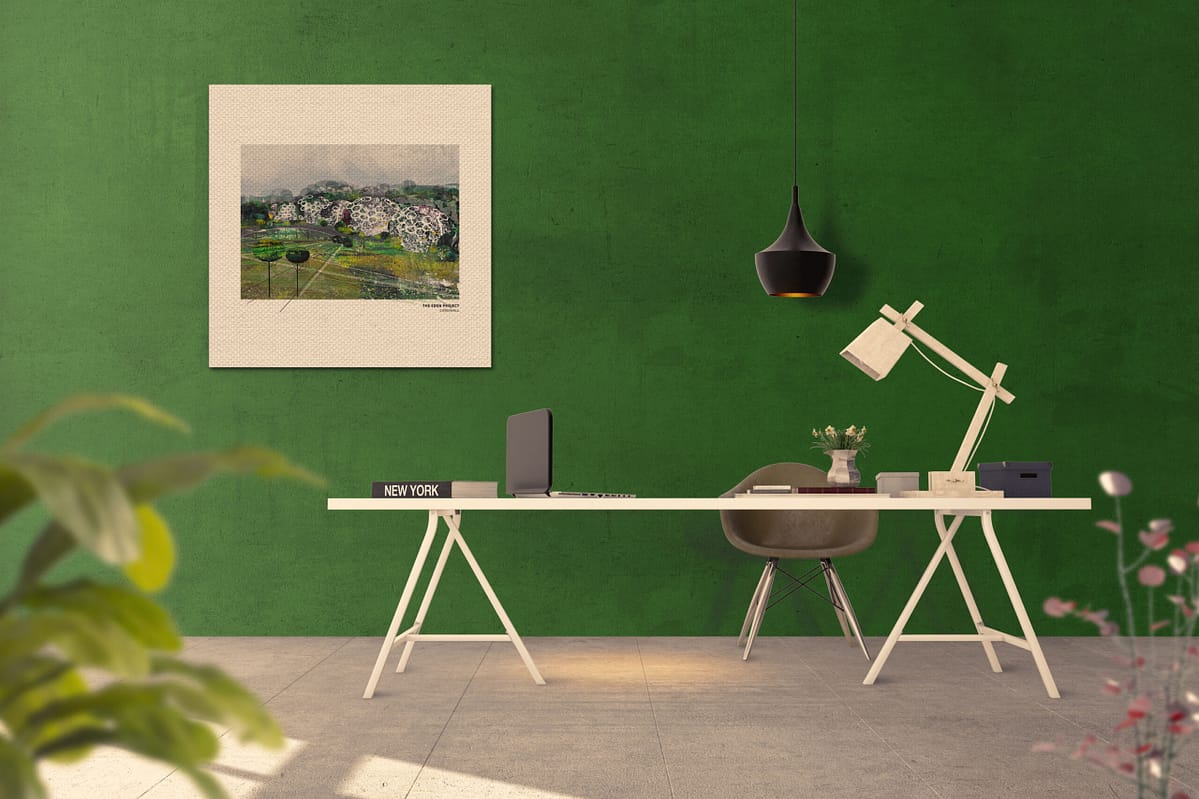 Eden Project Art Print - Vicki Shortt