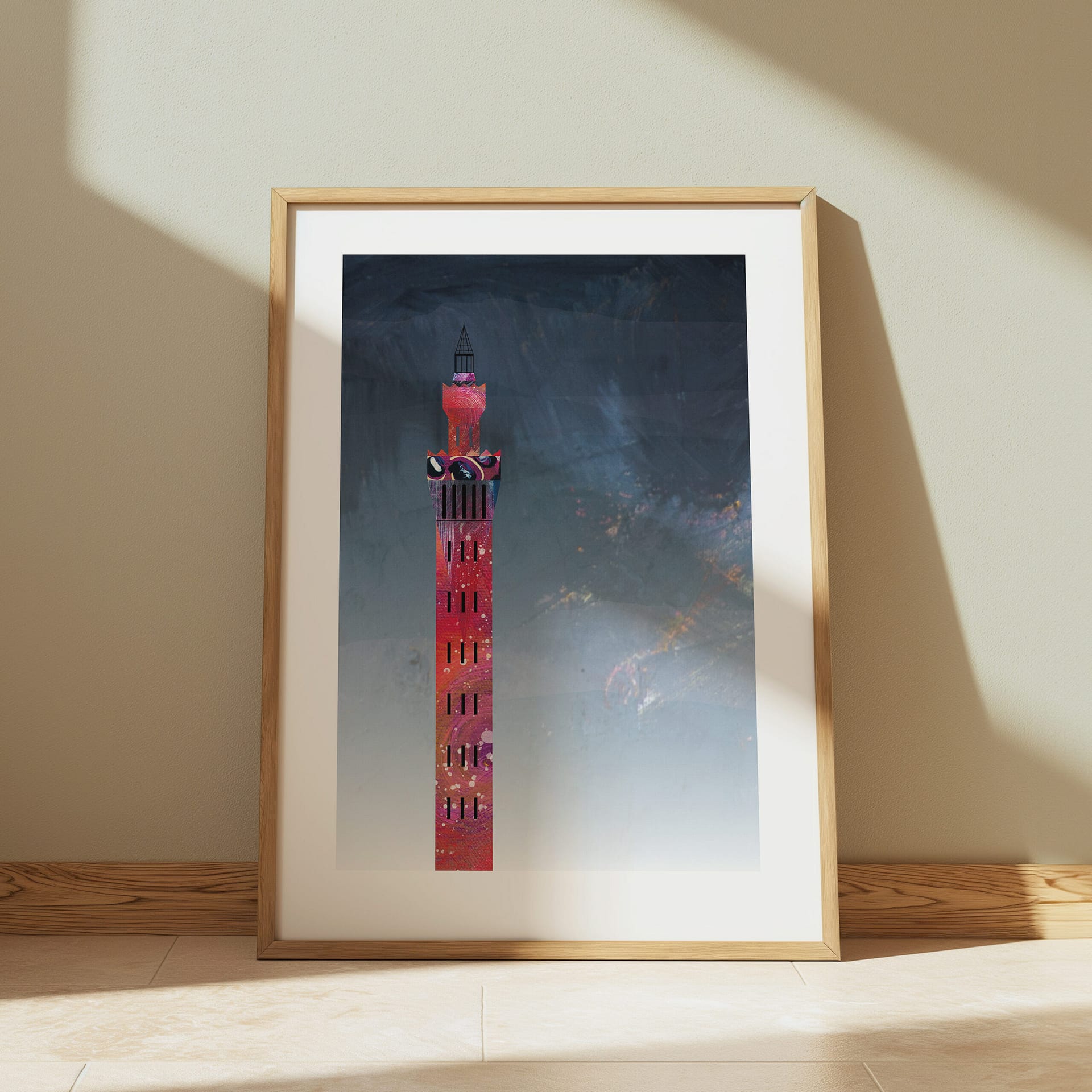 Grimsby Dock Tower Limited Edition Art Print - Vicki Shortt